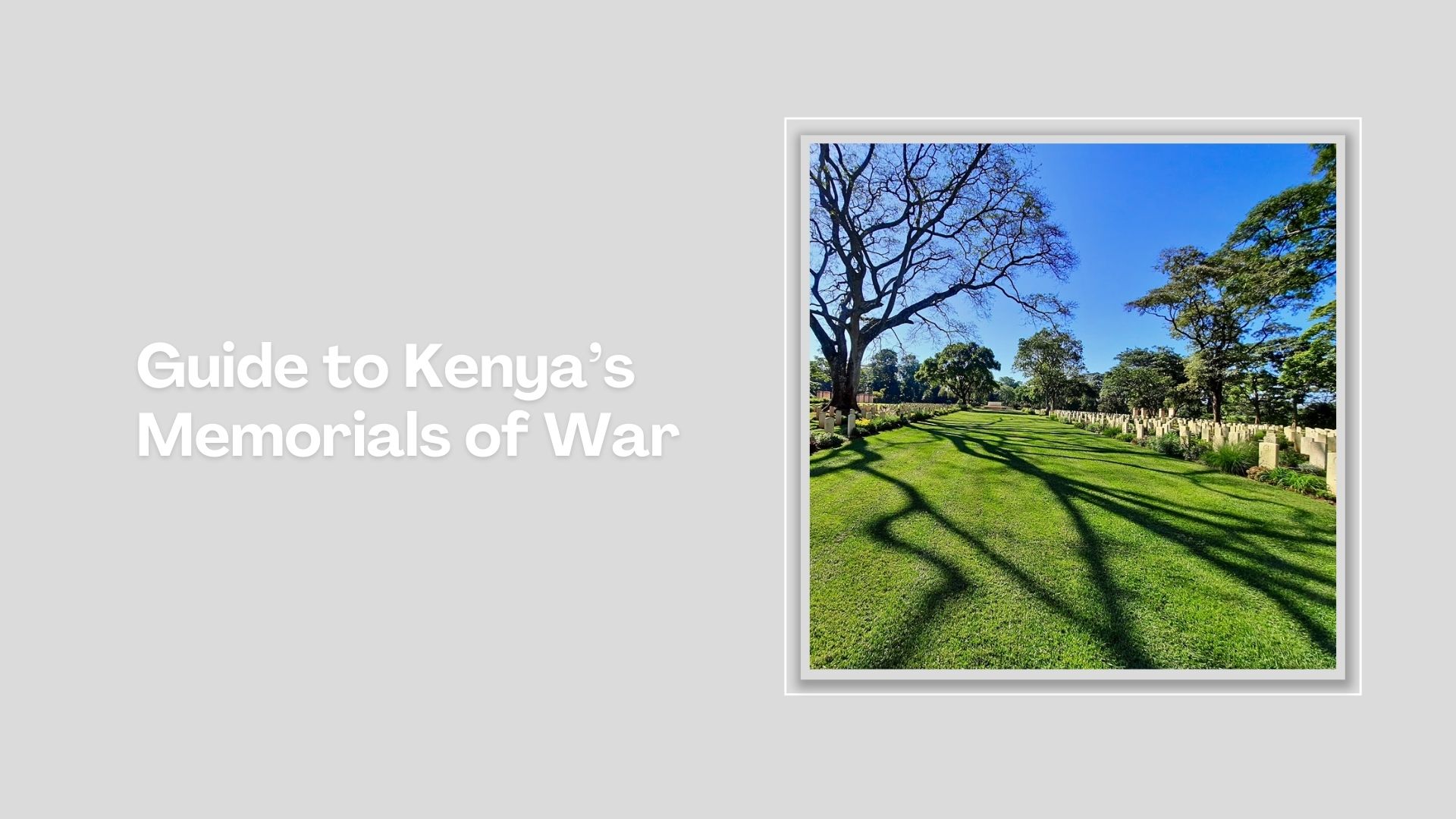 Manyimbo War Cemetery – Abiri Kenya