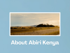 Kanunga Falls – Abiri Kenya